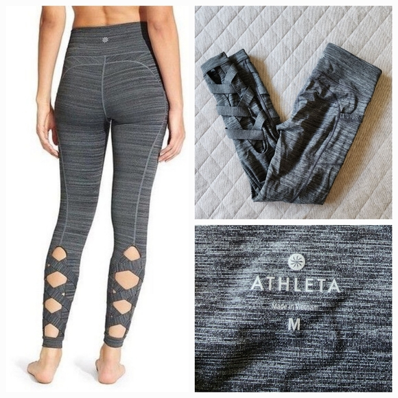 Athleta | Pants & Jumpsuits | Athleta High Rise Cut Out Tight Medium ...
